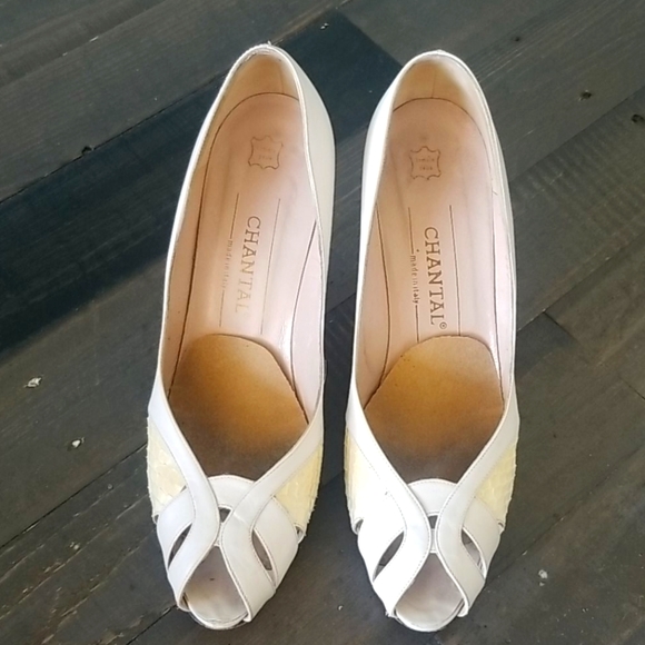 Chantal | Shoes | Chantal Opentoe Pumps 8n | Poshmark